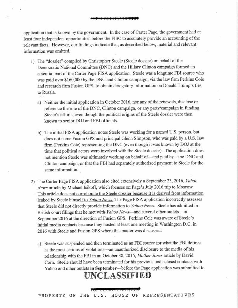 BREAKING: Read the secret FBI memo here - The Horn News