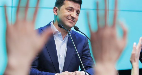 [Insanity] COMEDIAN wins historic election in embattled country - The ...