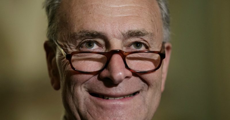 Chuck Schumer SPITS in Mitch McConnell's face - The Horn News