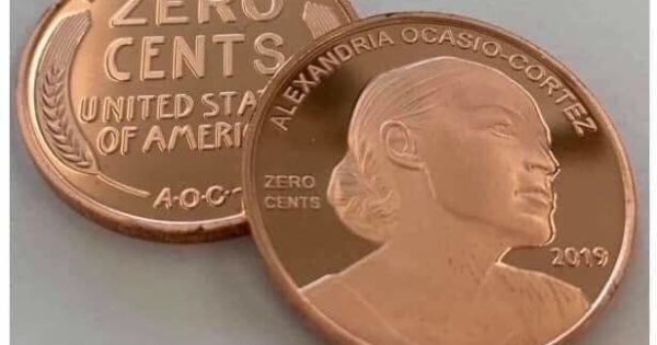 Ocasio-Cortez furious after clever "penny pic" goes viral - The Horn News