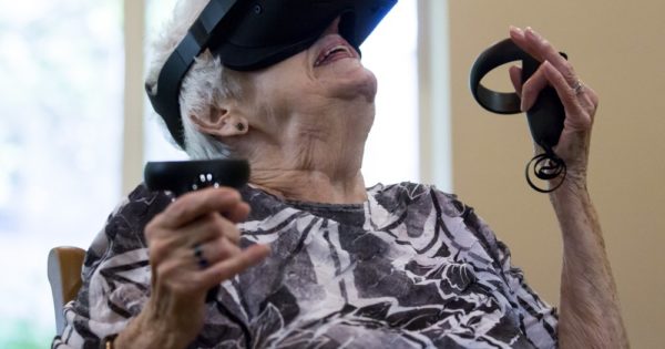 Senior citizens using virtual reality to solve problems? - The Horn News