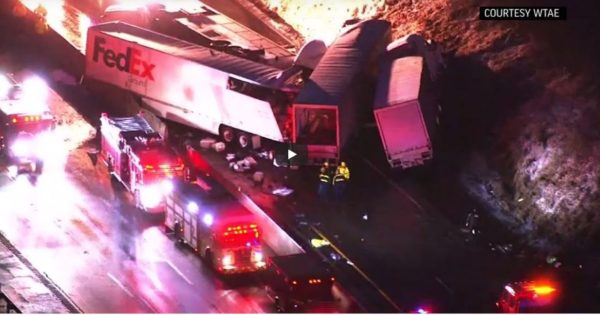 [Video] 5 killed, 60 injured in MASSIVE Pennsylvania highway crash ...