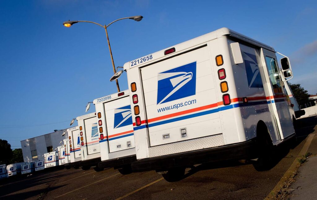 U.S. Postal Service unveils new line of delivery trucks - The Horn News