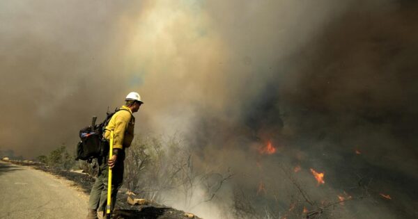 Firefighting efforts hampered by California's shifting winds - The Horn ...