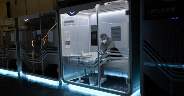 Reporters at Olympics encouraged to sleep in pods - The Horn News