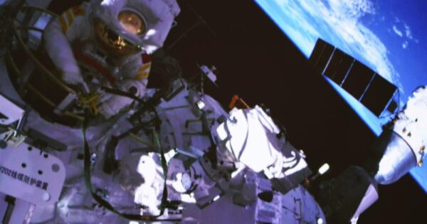 China astronauts begin spacewalk from new station - The Horn News
