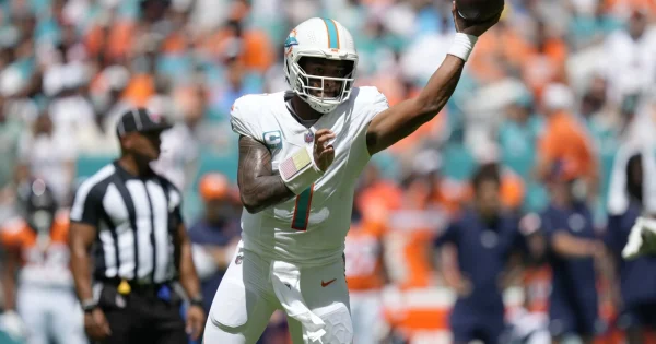 Miami Dolphins set a 57-year record Sunday - The Horn News