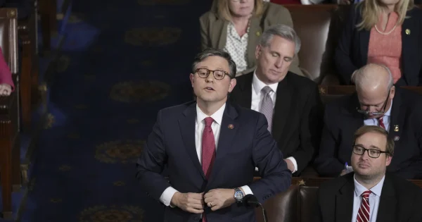 Mike Johnson suddenly fired from speaker position..!? - The Horn News