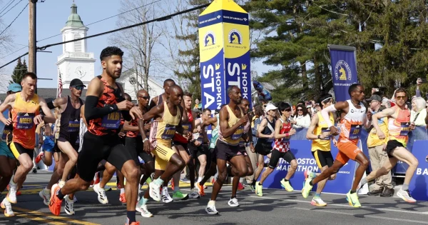 The repeat winner of the Boston Marathon is... - The Horn News