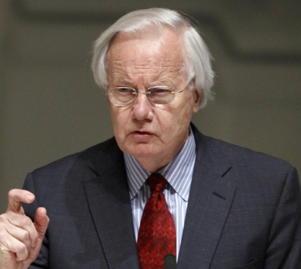 Bill Moyers, former White House press secretary turned TV journalist ...