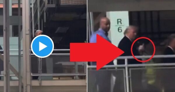 Donald Trump gives heckler the middle finger - The Horn News